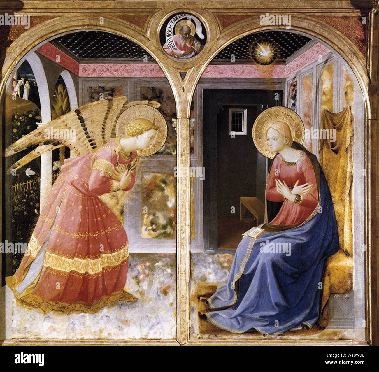 Fra angelico annunciation hi-res stock photography and images - Alamy