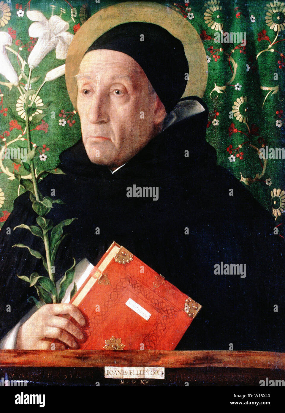 Giovanni Bellini - Portrait Teodoro Urbino 1515 Stock Photo - Alamy