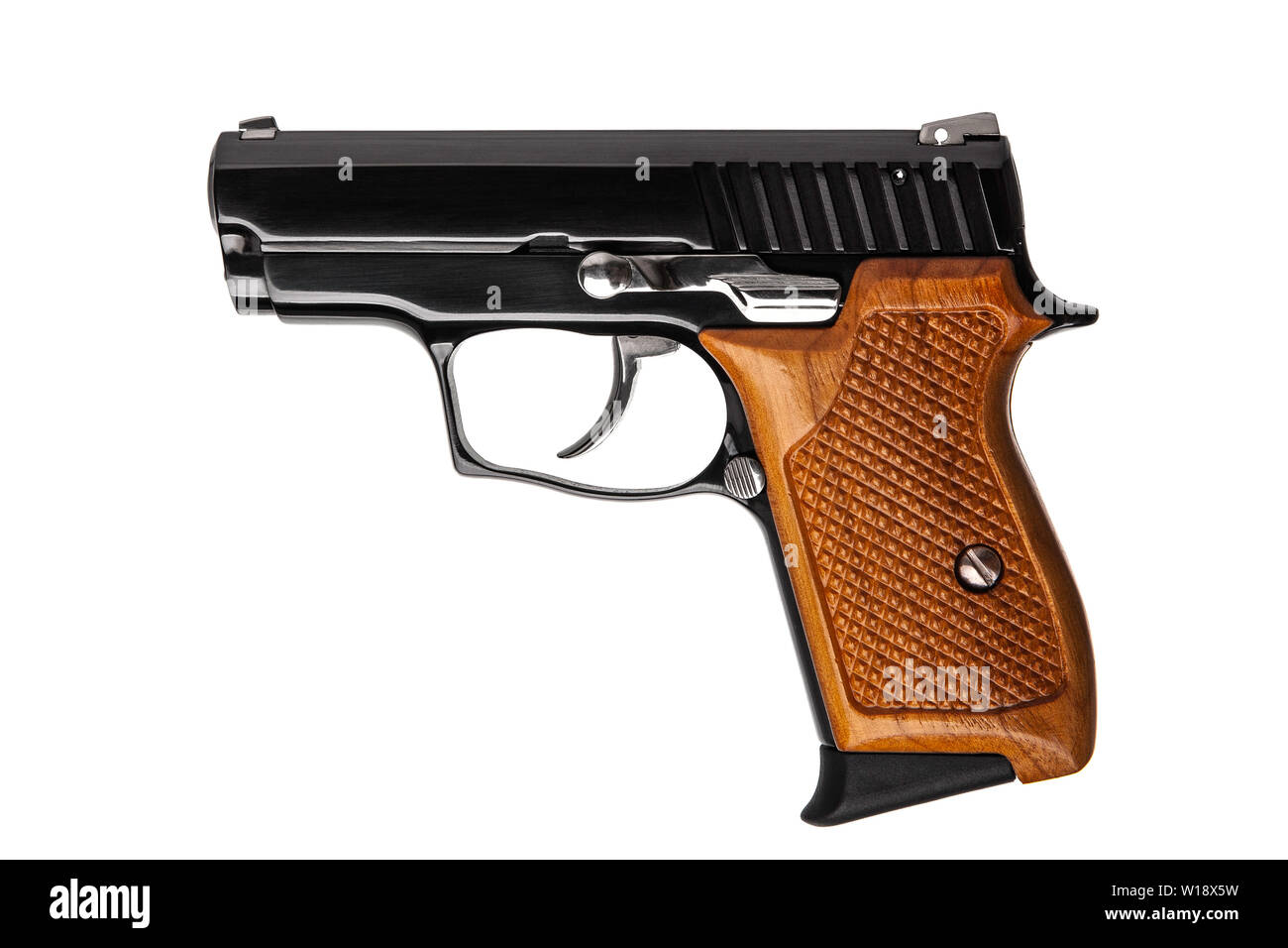 Wooden pistol hi-res stock photography and images - Alamy