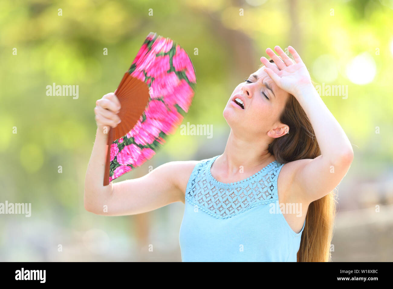 Woman suffering stroke hi-res stock photography and images - Alamy