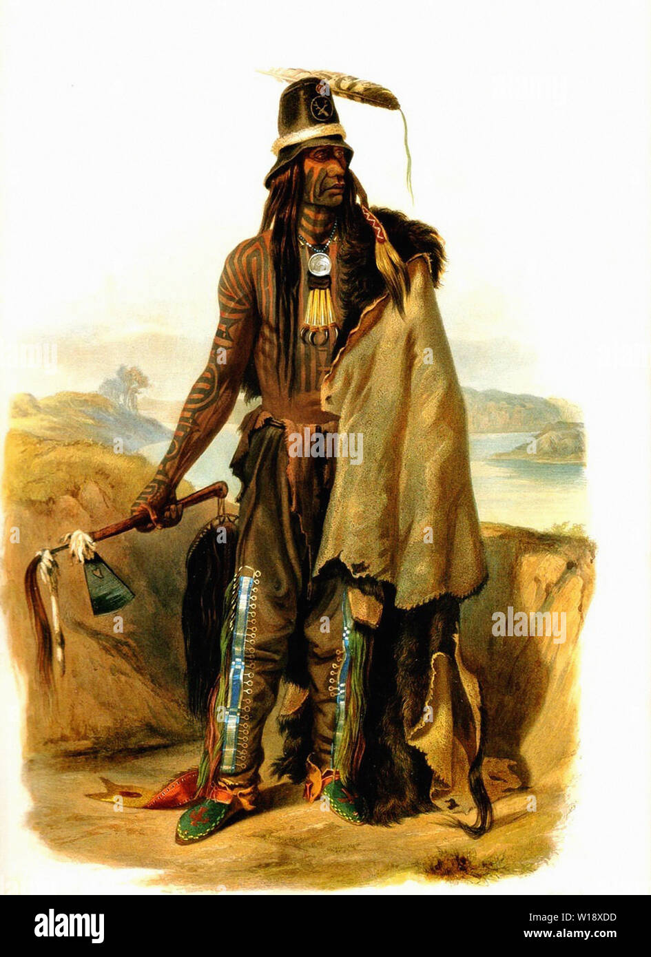 Mandan chief hi-res stock photography and images - Alamy