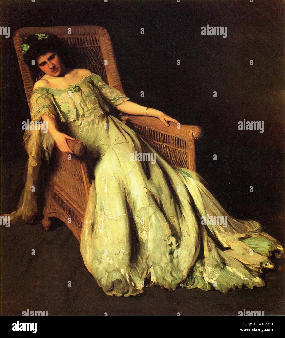 Thomas Pollock Anshutz - Figurepiece 1909 Stock Photo - Alamy