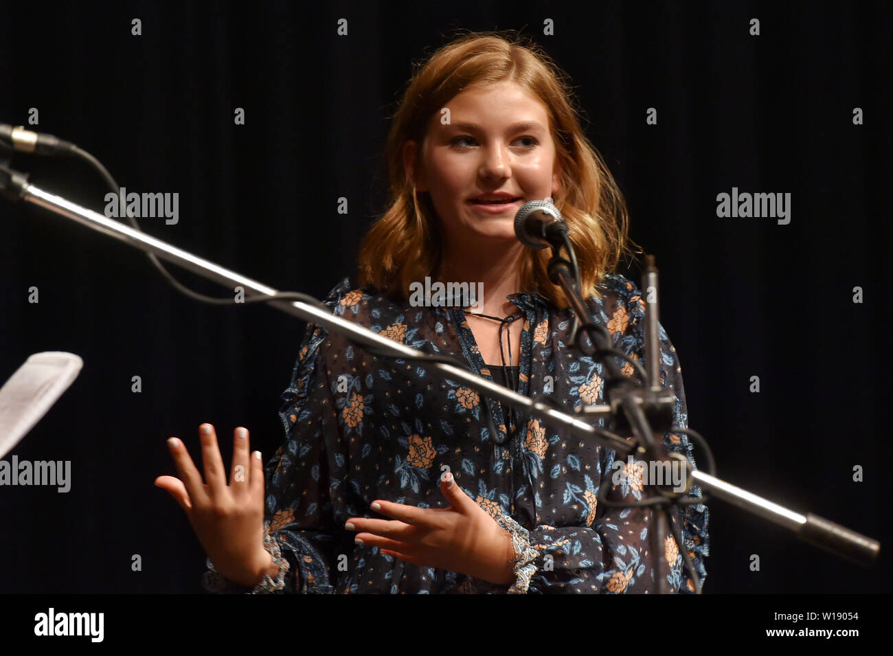 Karlovy Vary, Czech Republic. 30th June, 2019. Actress Anna Pniowsky ...