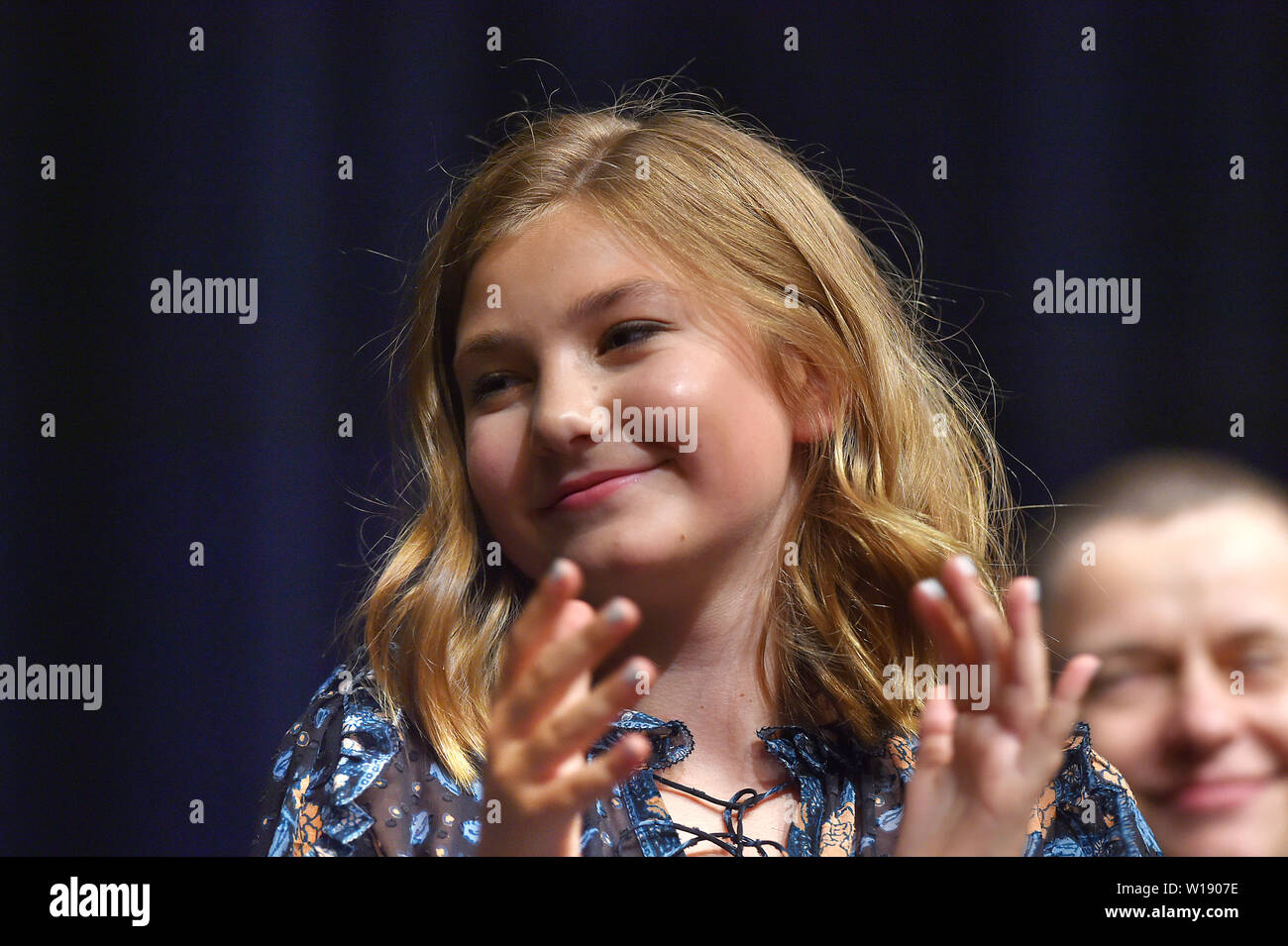 Actress Anna Pniowsky presents Casey Affleck's film Light of My Life at ...