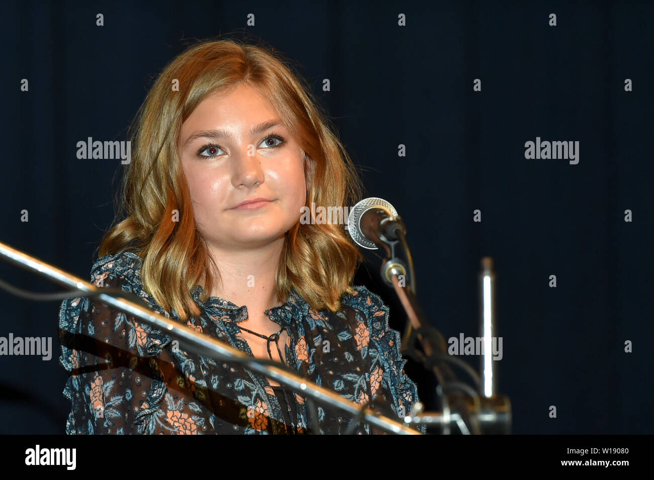 Karlovy Vary, Czech Republic. 30th June, 2019. Actress Anna Pniowsky ...
