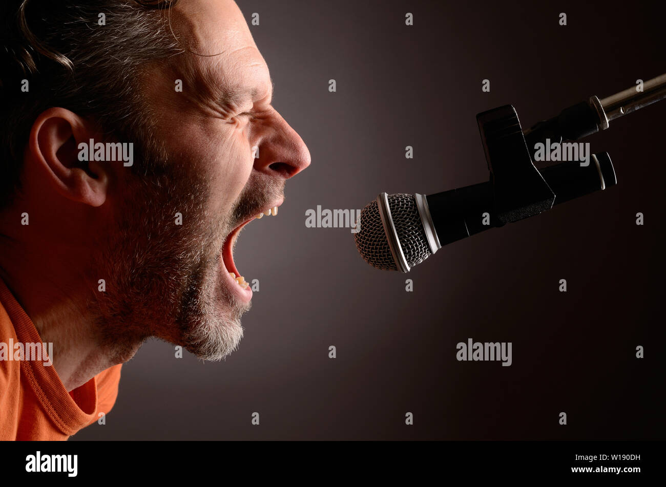 Aged Singer High Resolution Stock Photography and Images - Alamy