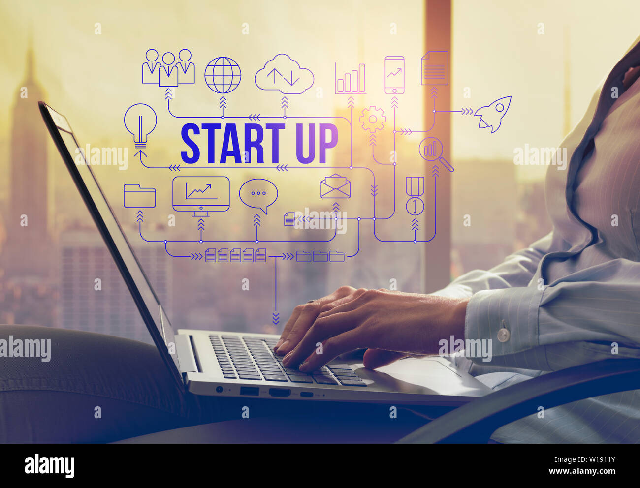 Process flowchart hi-res stock photography and images - Alamy