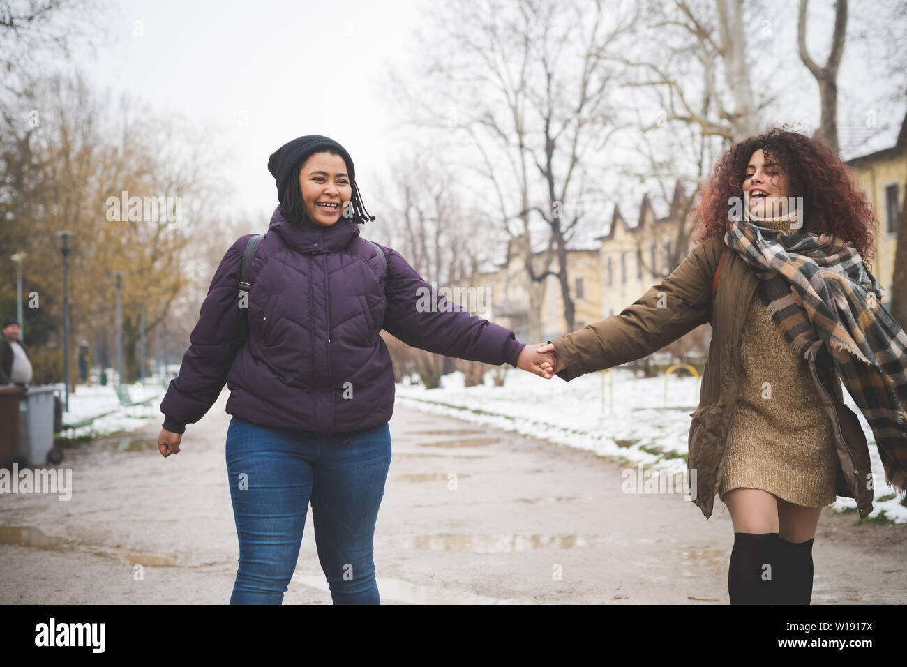 Multicultural women hand hi-res stock photography and images - Alamy