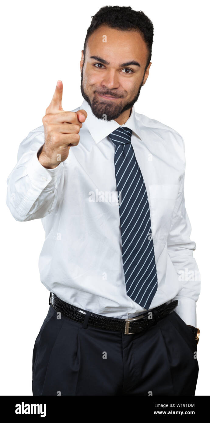 Angry negative black young man isolated on white Stock Photo - Alamy