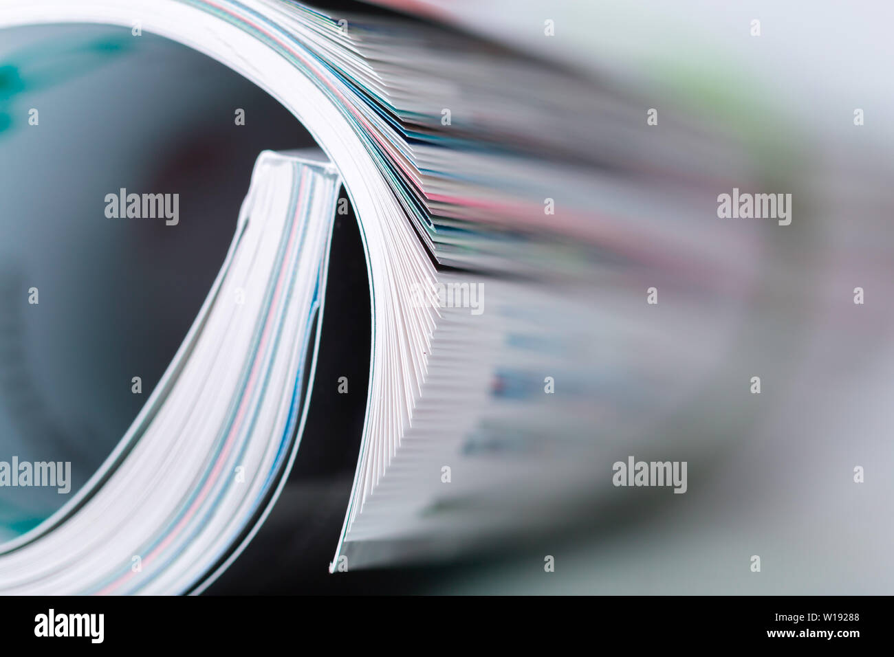 magazine close up Stock Photo - Alamy