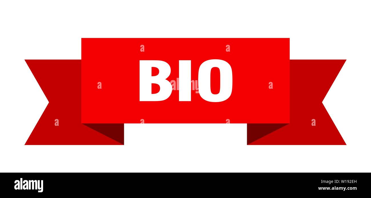 bio ribbon. bio isolated sign. bio banner Stock Vector Image & Art - Alamy