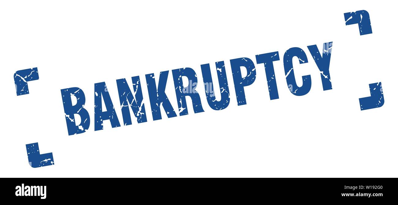 bankruptcy stamp. bankruptcy square grunge sign. bankruptcy Stock ...
