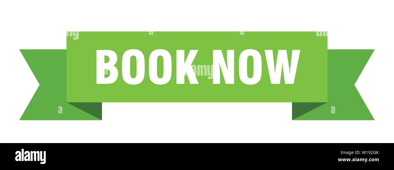 book now ribbon. book now isolated sign. book now banner Stock Vector ...