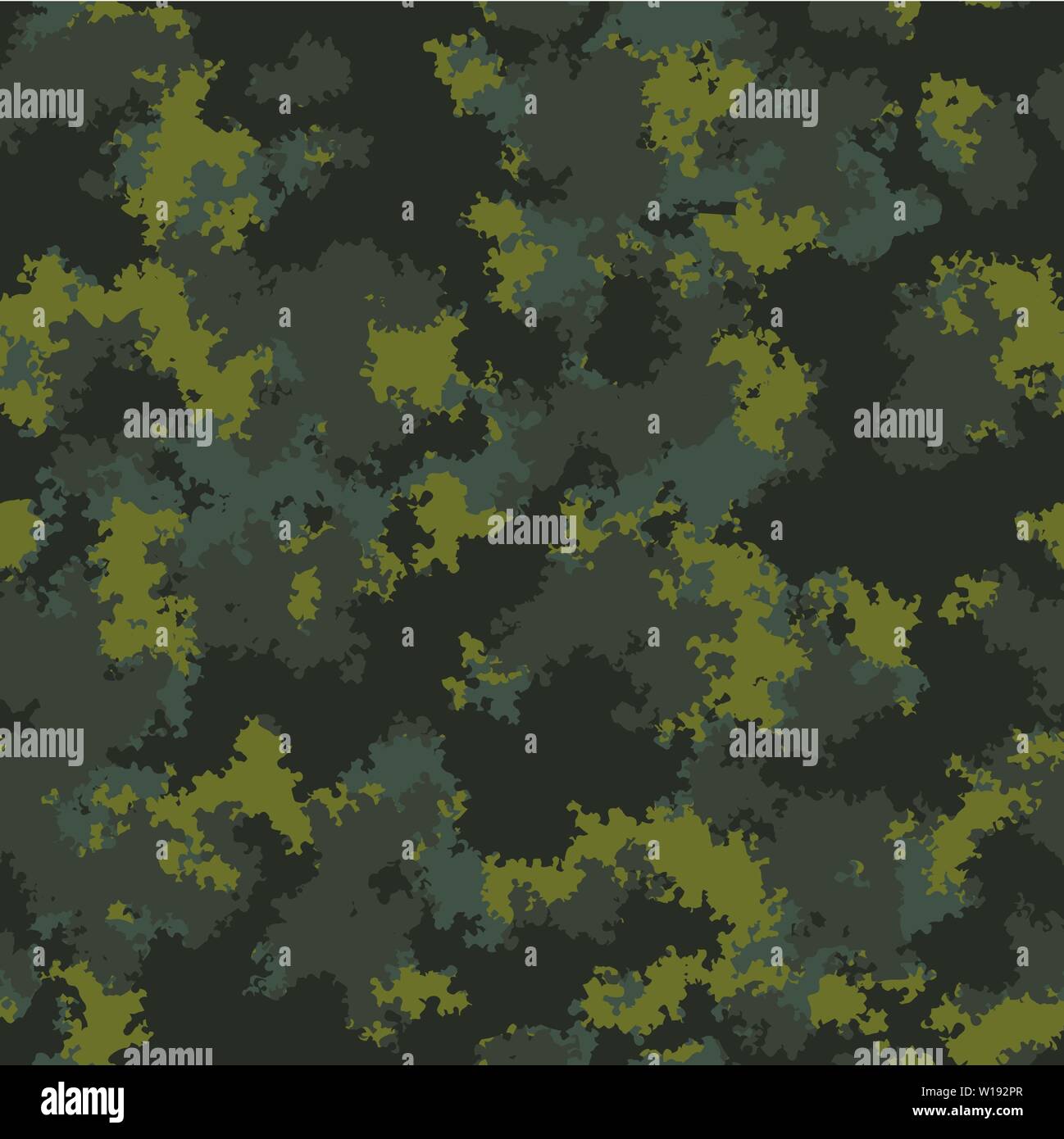 Fashion camo design. Color clouds seamless pattern vector. Trendy ...