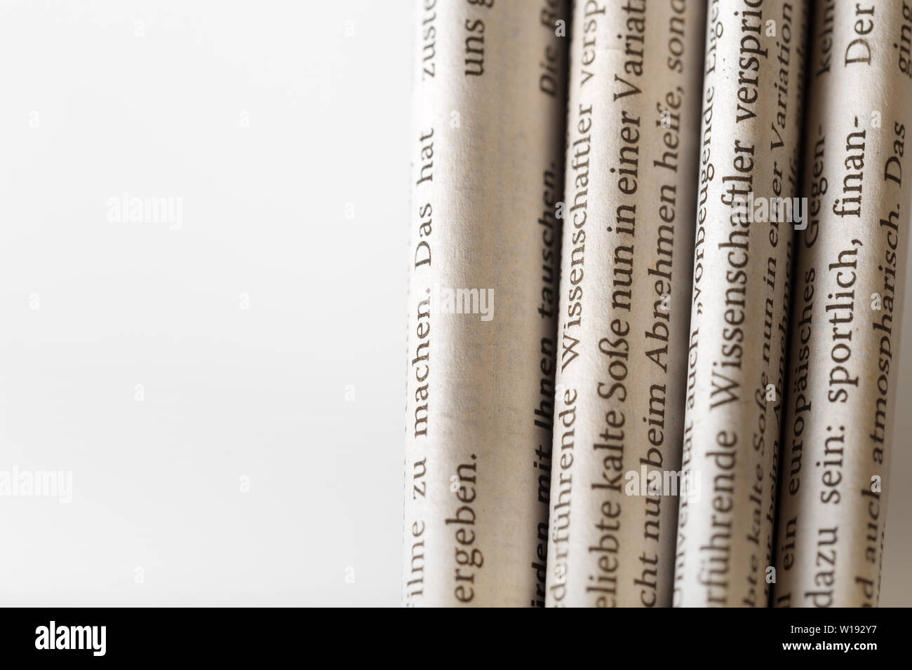 newspaper close up Stock Photo - Alamy