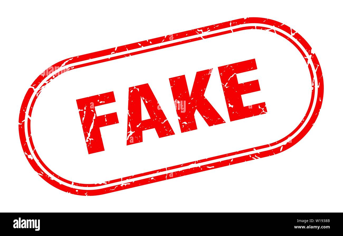 fake stamp. fake square grunge sign. fake Stock Vector Image & Art - Alamy
