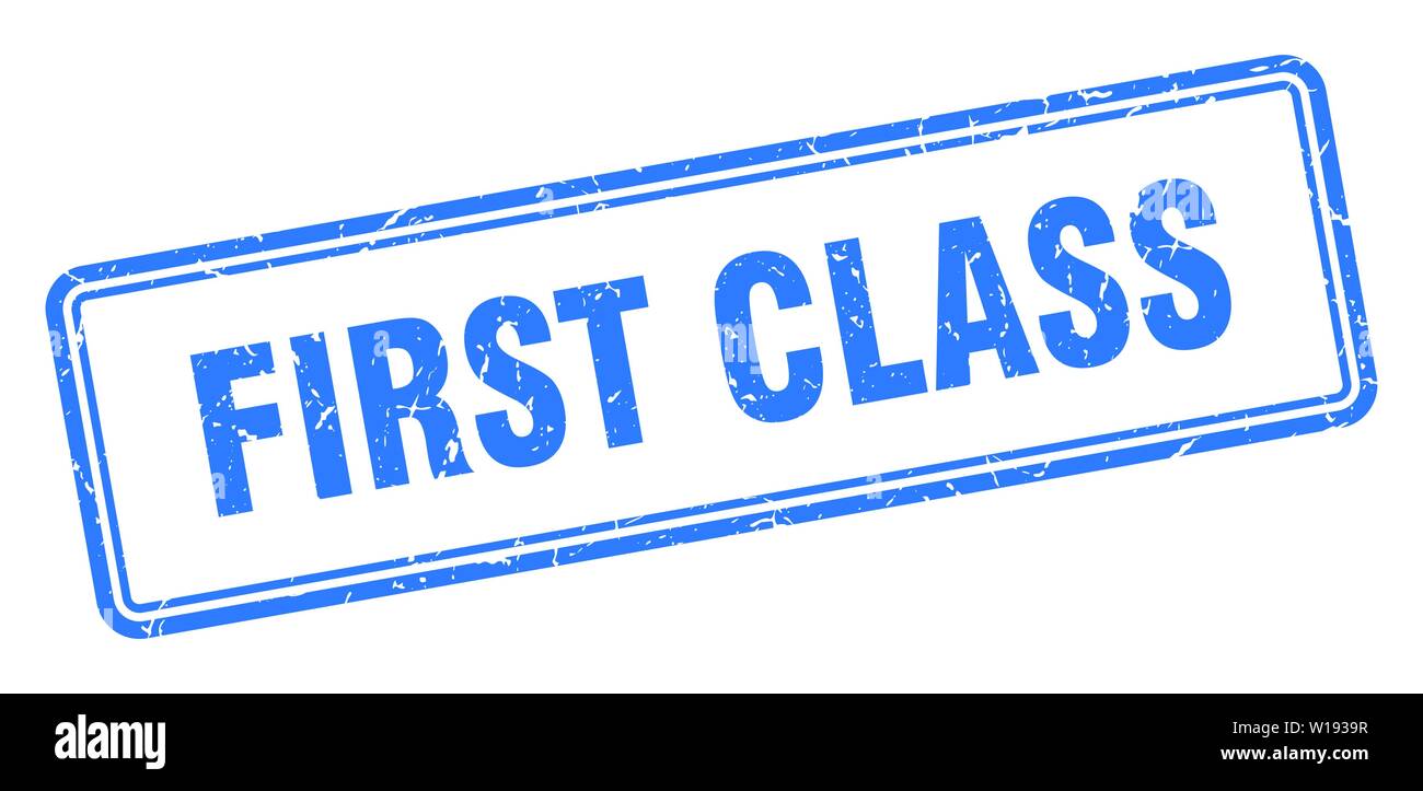 first class stamp. first class square grunge sign. first class Stock Vector Image & Art - Alamy