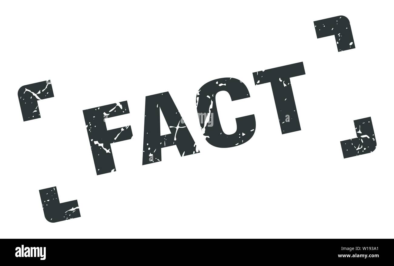 fact stamp. fact square grunge sign. fact Stock Vector Image & Art - Alamy
