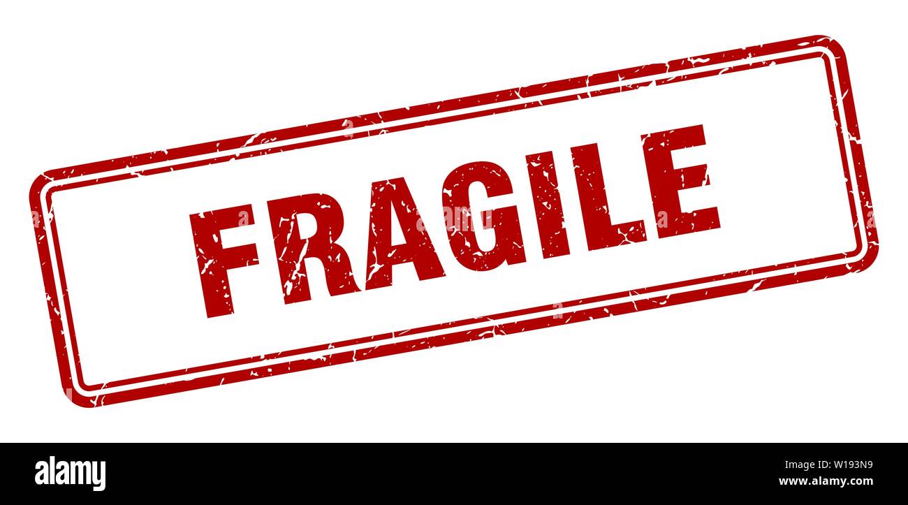 fragile stamp. fragile square grunge sign. fragile Stock Vector Image ...