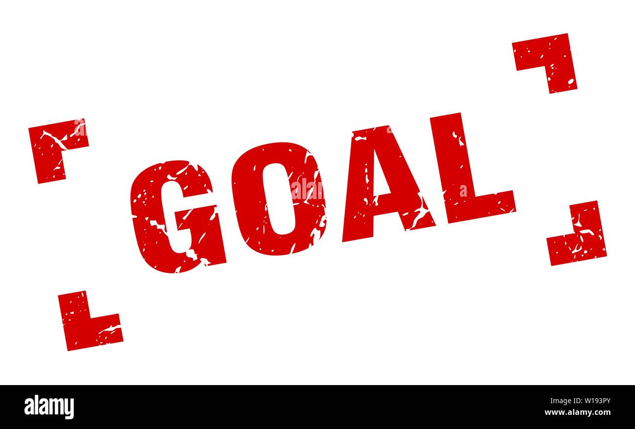 goal stamp. goal square grunge sign. goal Stock Vector Image & Art - Alamy