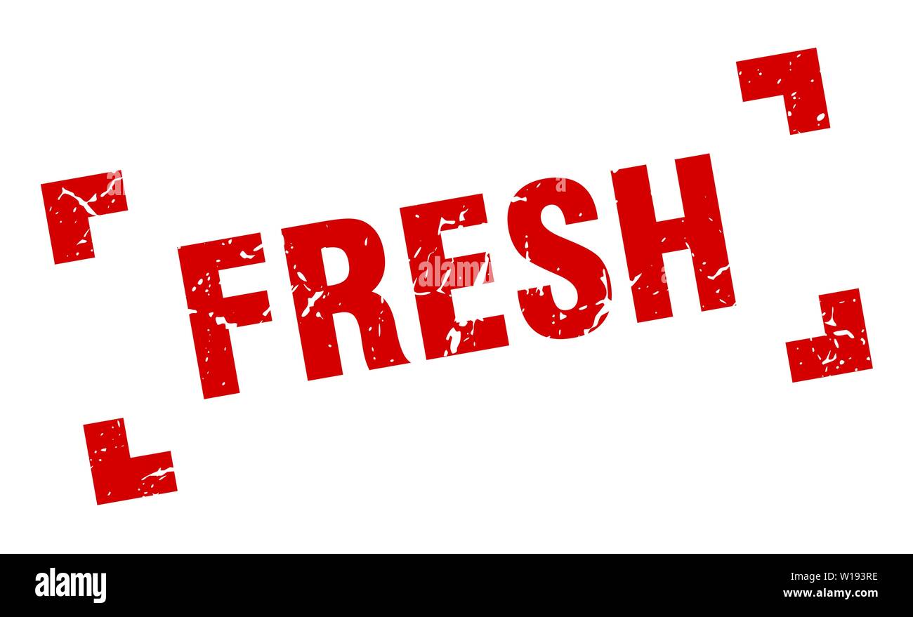 fresh stamp. fresh square grunge sign. fresh Stock Vector Image & Art ...