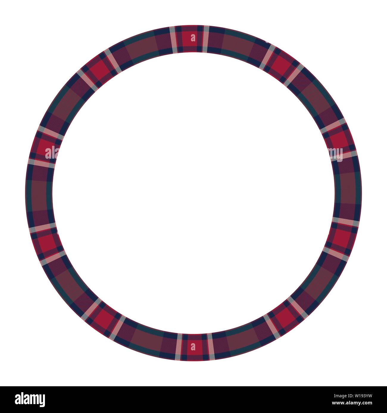 Round frame vector vintage pattern design template. Circle border ...