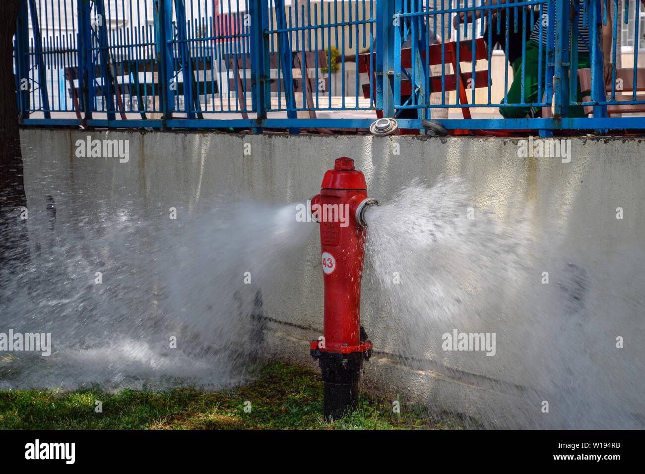 Fire hydrant in flood water hi-res stock photography and images - Alamy