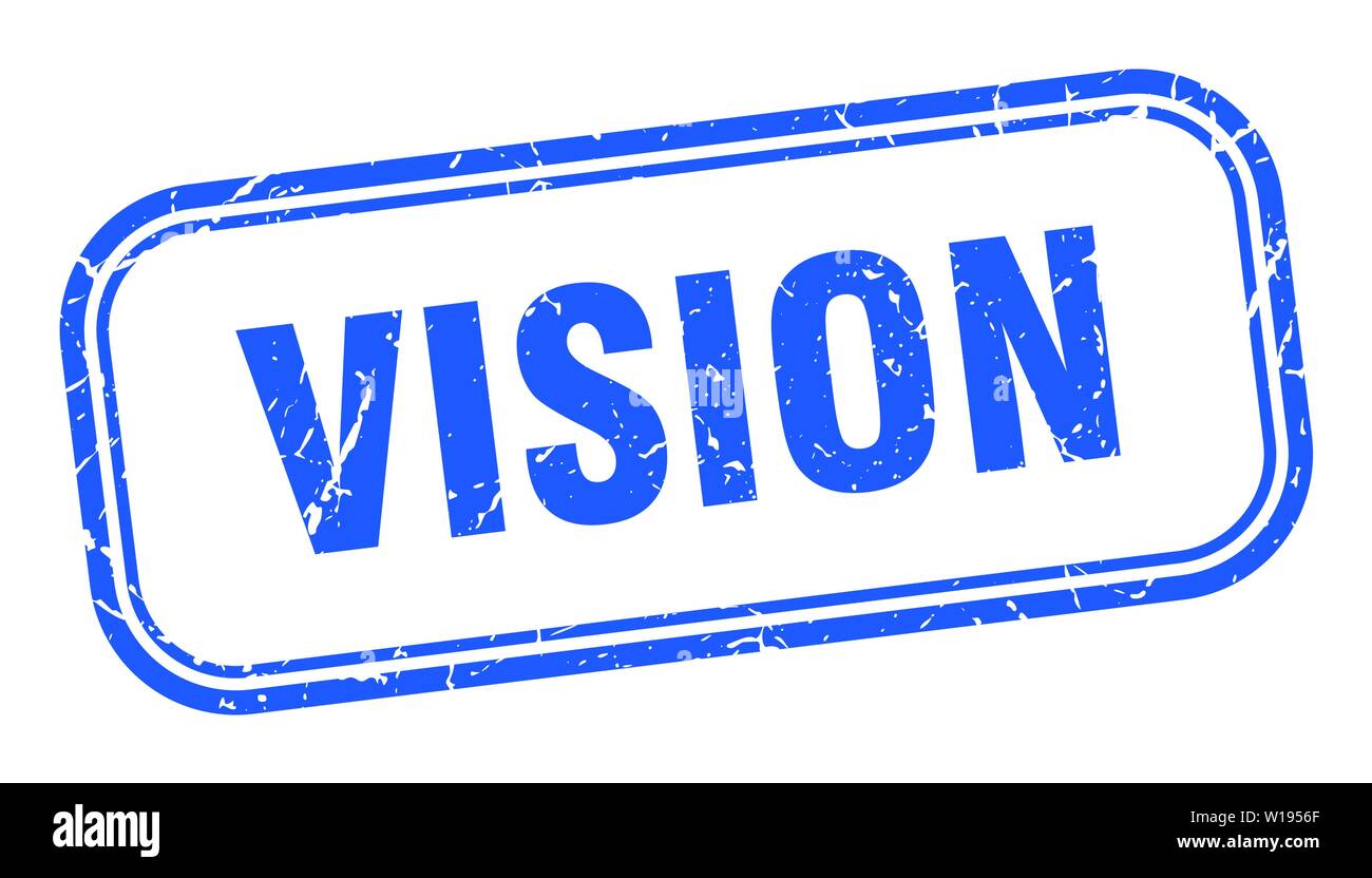vision stamp. vision square grunge sign. vision Stock Vector Image ...