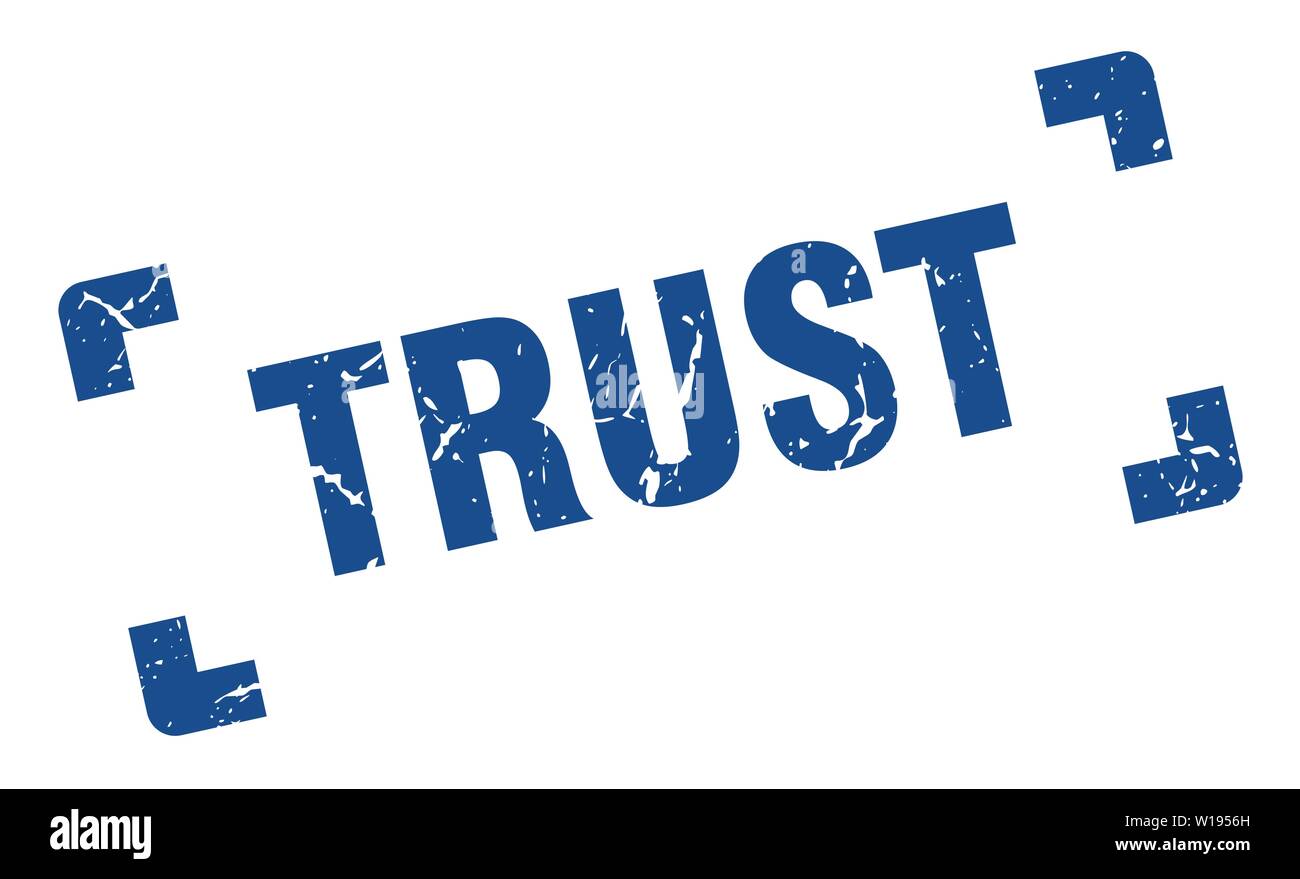 trust stamp. trust square grunge sign. trust Stock Vector Image & Art ...
