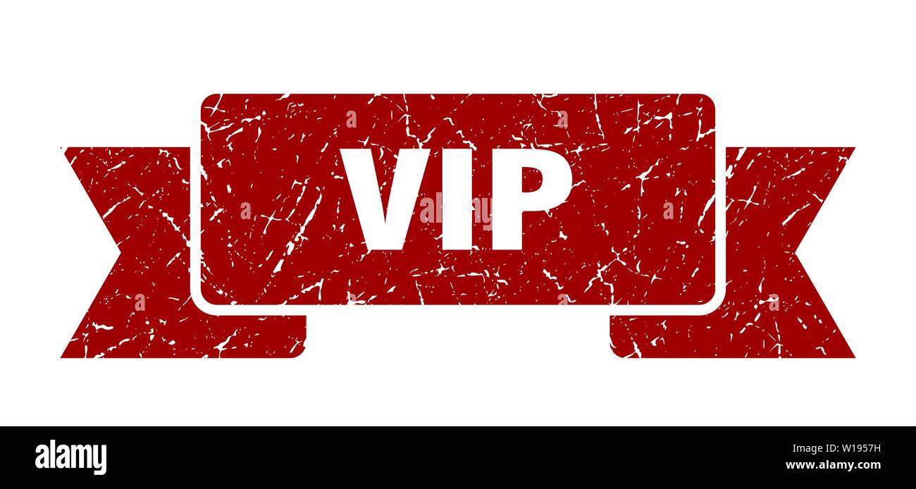 vip grunge ribbon. vip sign. vip banner Stock Vector Image & Art - Alamy
