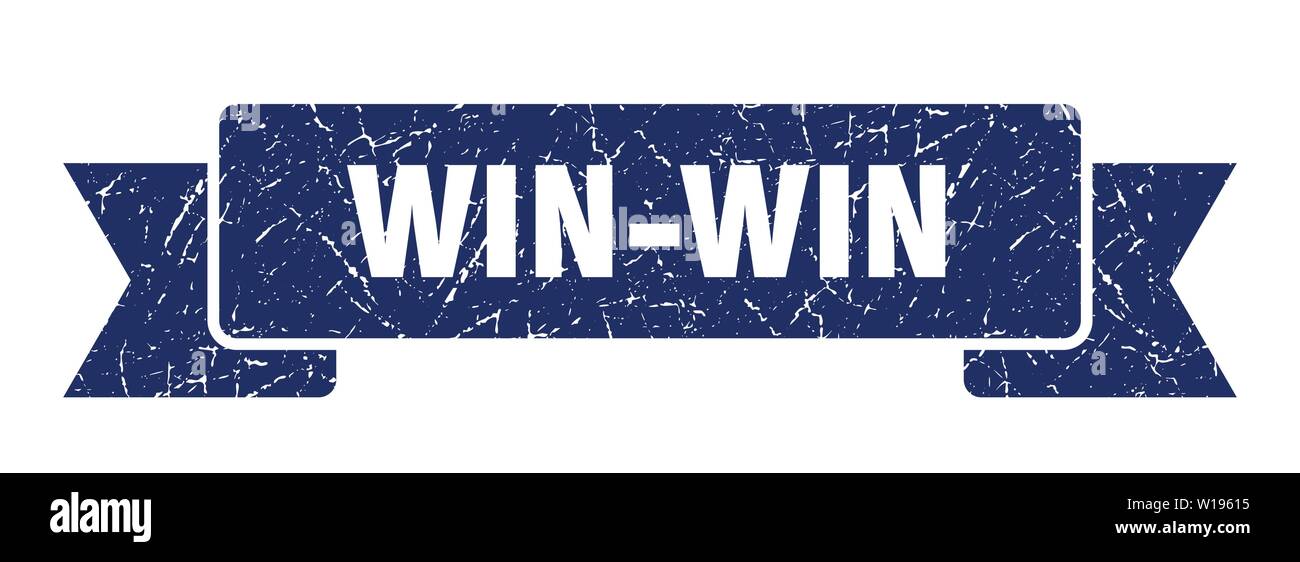 win-win grunge ribbon. win-win sign. win-win banner Stock Vector Image ...