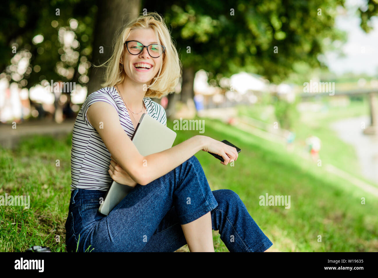 Writer With Notebook Woman Has Business Online Web Communication
