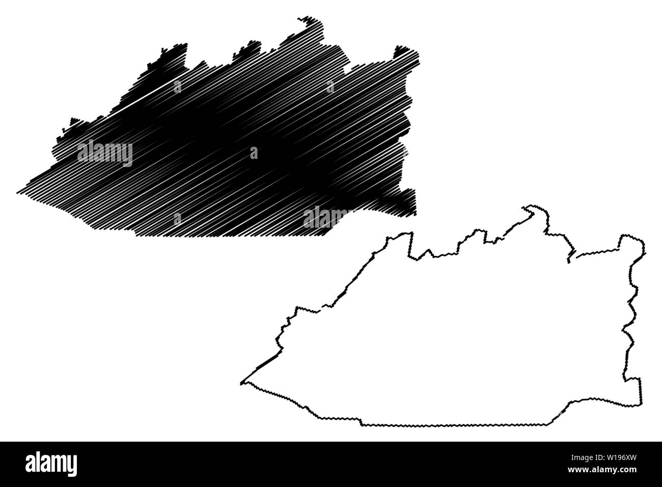 Karaganda Region (Republic of Kazakhstan, Regions of Kazakhstan) map ...
