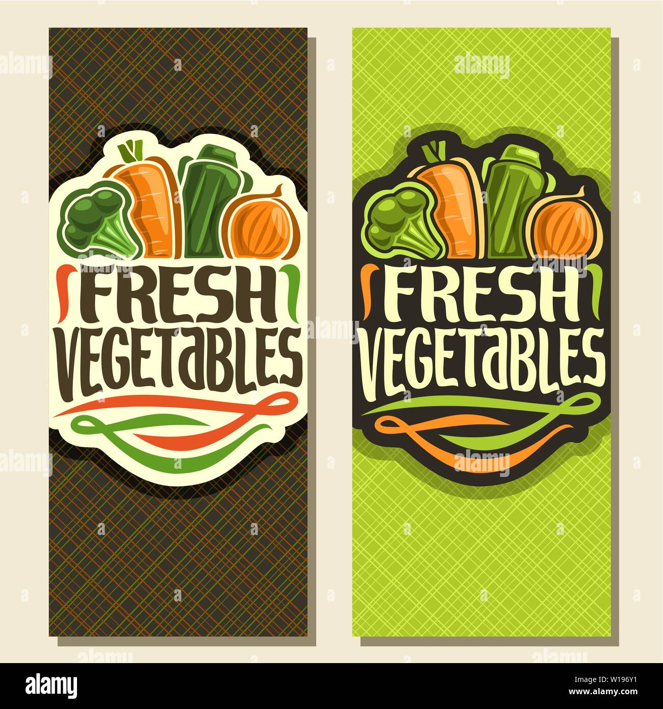 Vector banners for Vegetables Stock Vector Image & Art - Alamy