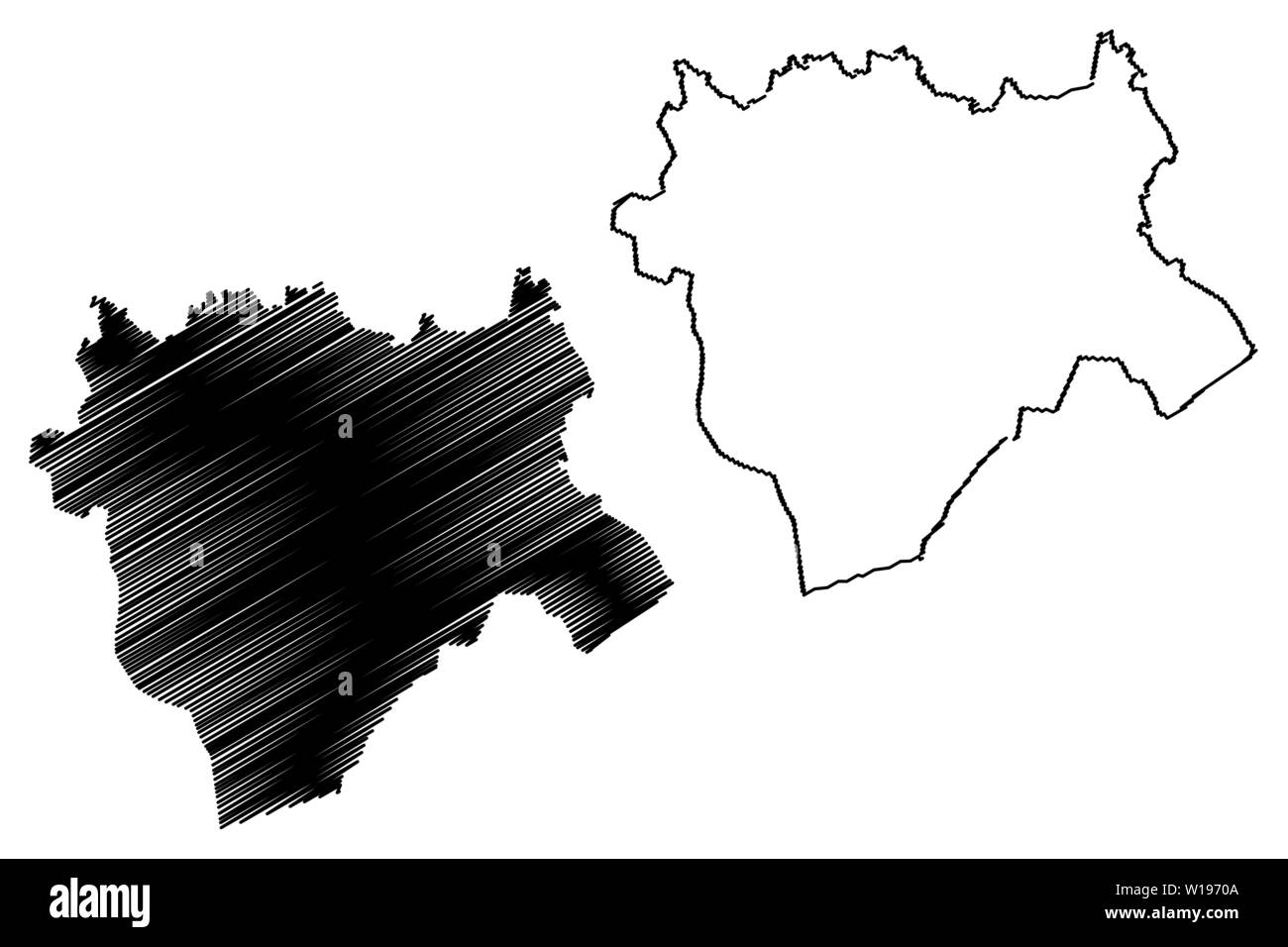 Aktobe Region (Republic of Kazakhstan, Regions of Kazakhstan) map ...