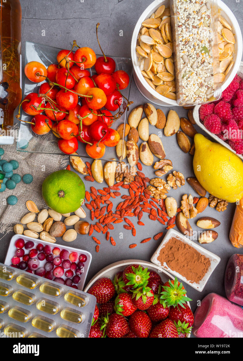 Almond powders hi-res stock photography and images - Alamy