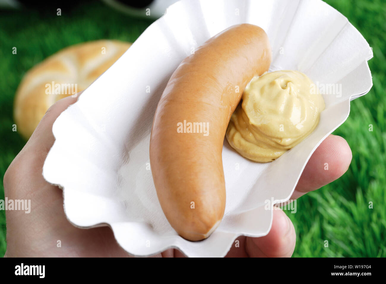 Bockwurst Mustard High Resolution Stock Photography and Images - Alamy