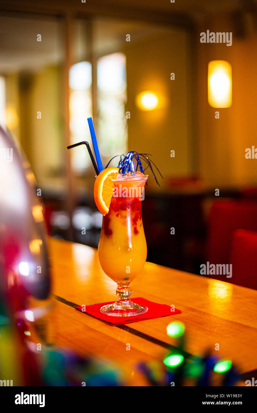 Close up of cocktail hi-res stock photography and images - Alamy