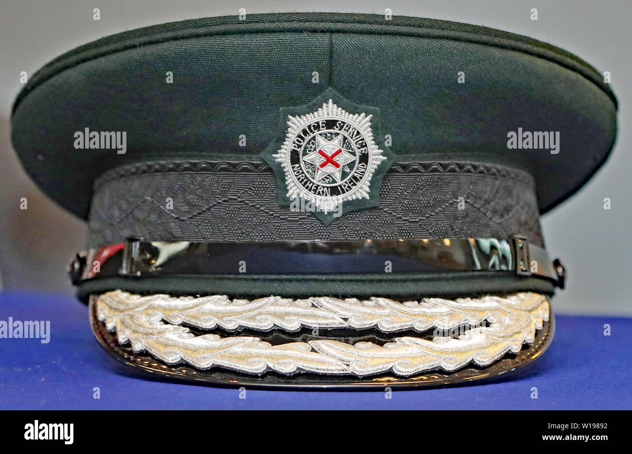 A stock picture of the cap and logo of new PSNI Chief Constable Simon ...