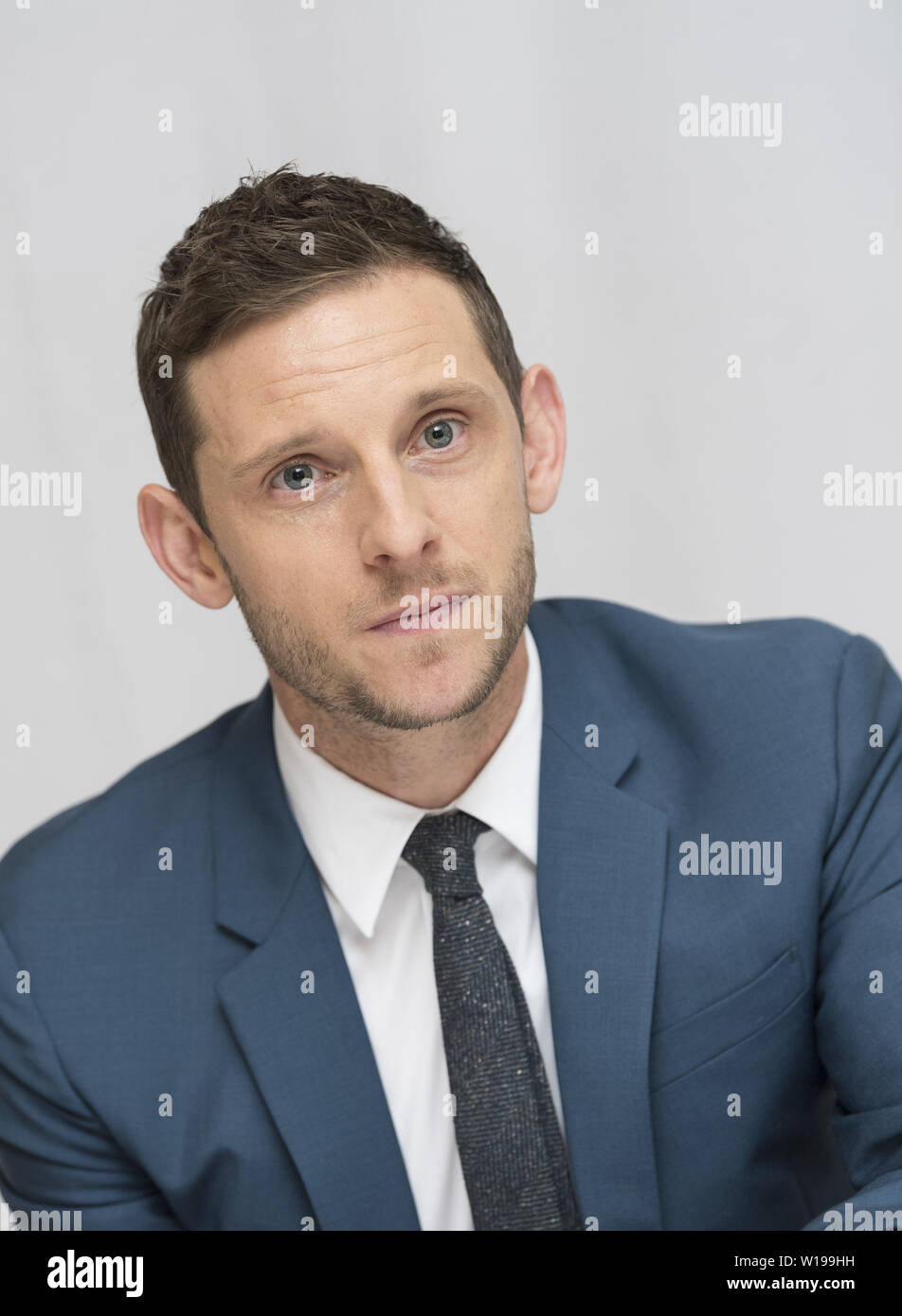 Jamie Bell, who stars in ‘Rocketman’, at the Four Seasons Hotel in ...