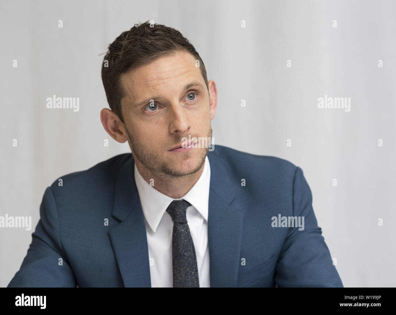 Jamie Bell, who stars in ‘Rocketman’, at the Four Seasons Hotel in ...