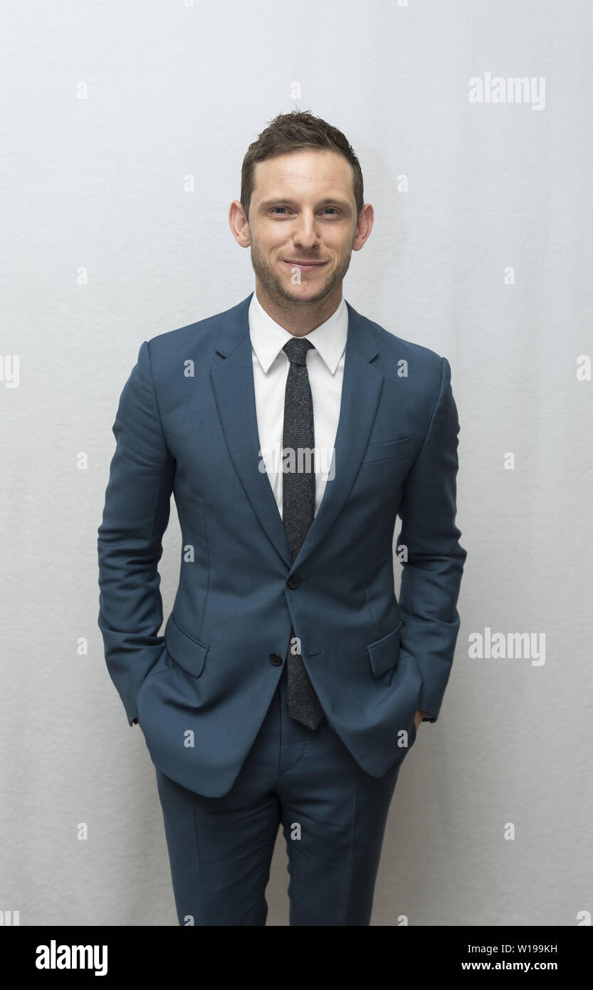 Jamie Bell, who stars in ‘Rocketman’, at the Four Seasons Hotel in ...