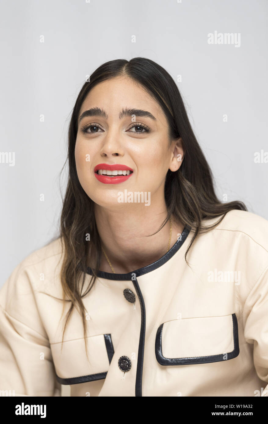 Melissa Barrera, who stars in ‘Vida’, at the Four Seasons Hotel in ...