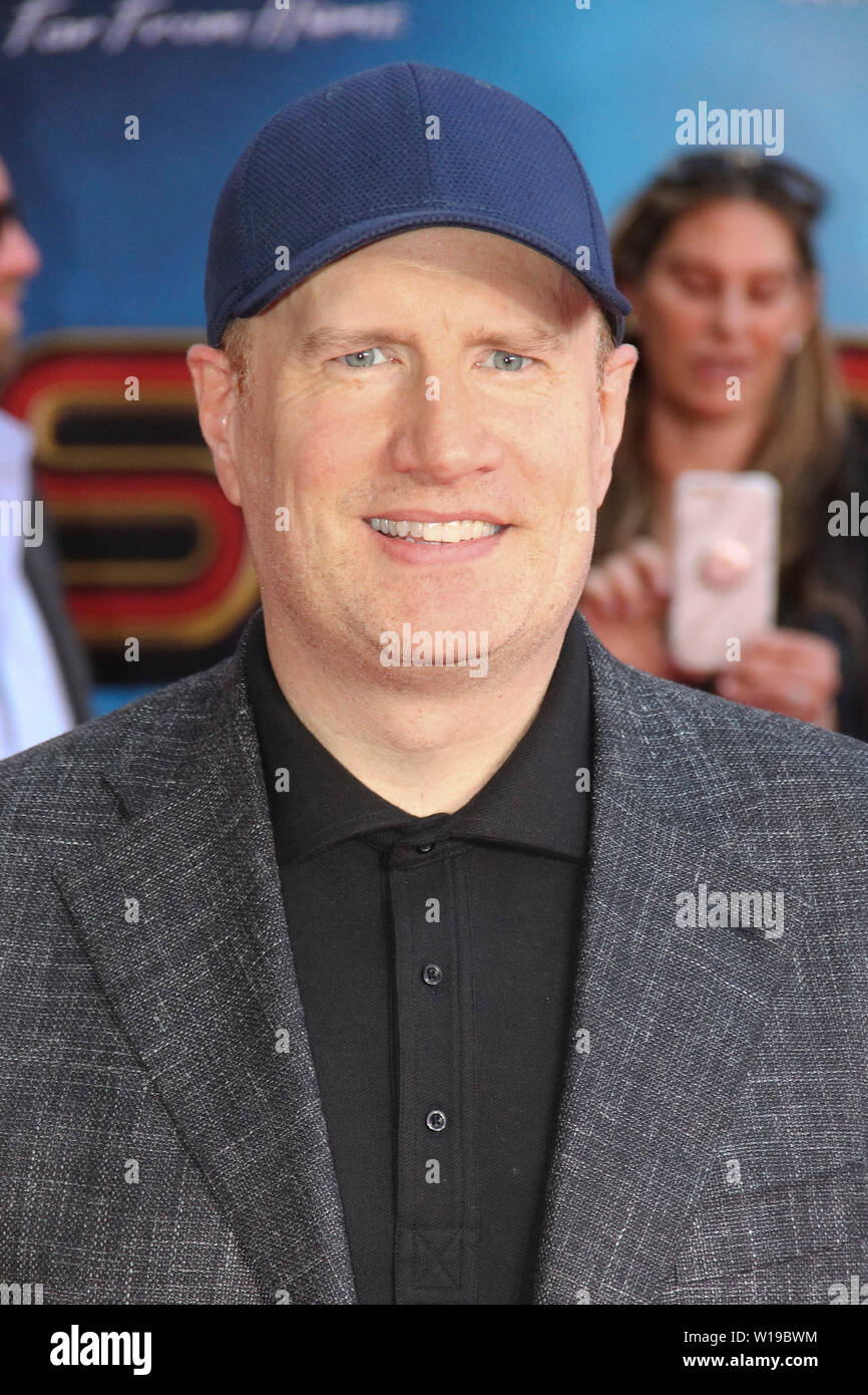Kevin Feige (producer) at the Columbia Pictures/Marvel Studios World ...