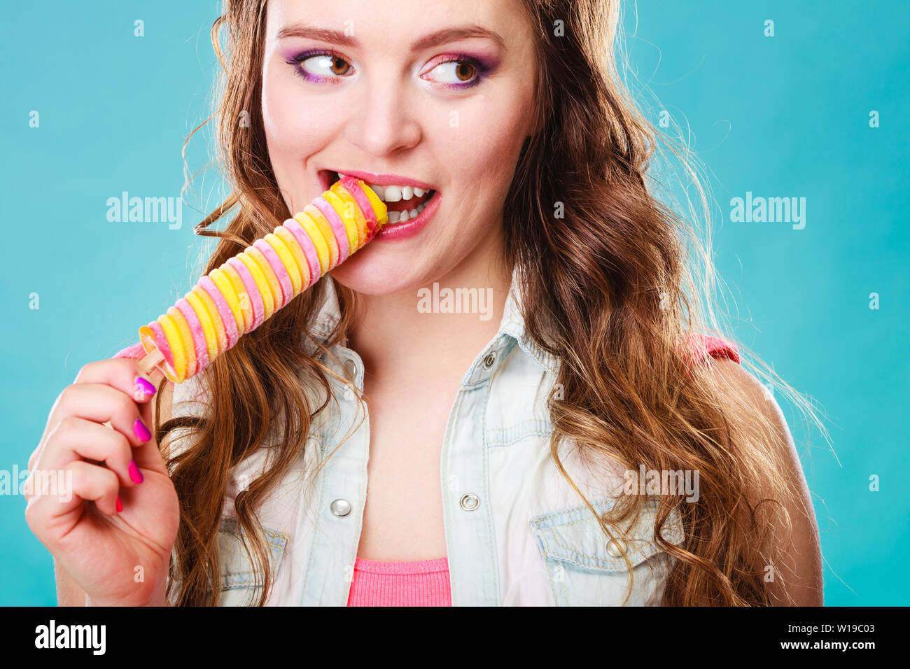 Summer Holidays Happiness Concept Happy Joyful And Cheerful Young