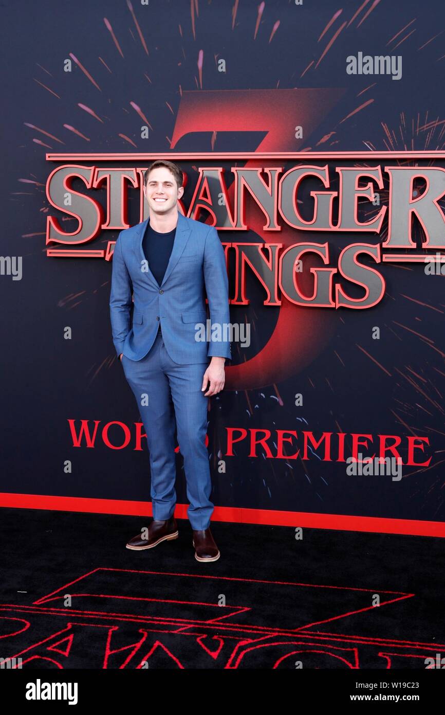 Blake Jenner at arrivals for STRANGER THINGS 3 Season Premiere on ...
