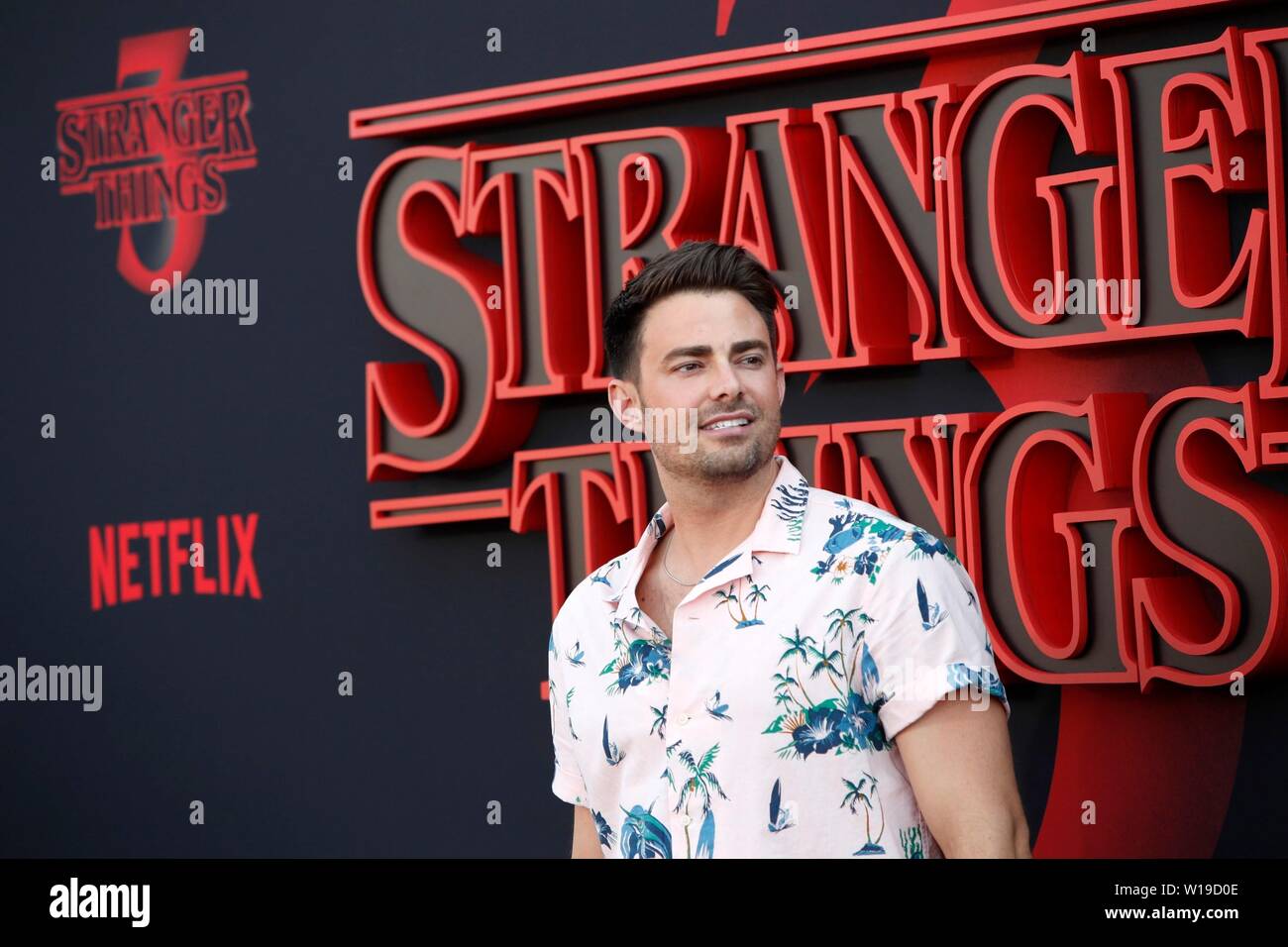 Jonathan Bennett at arrivals for STRANGER THINGS 3 Season Premiere on ...