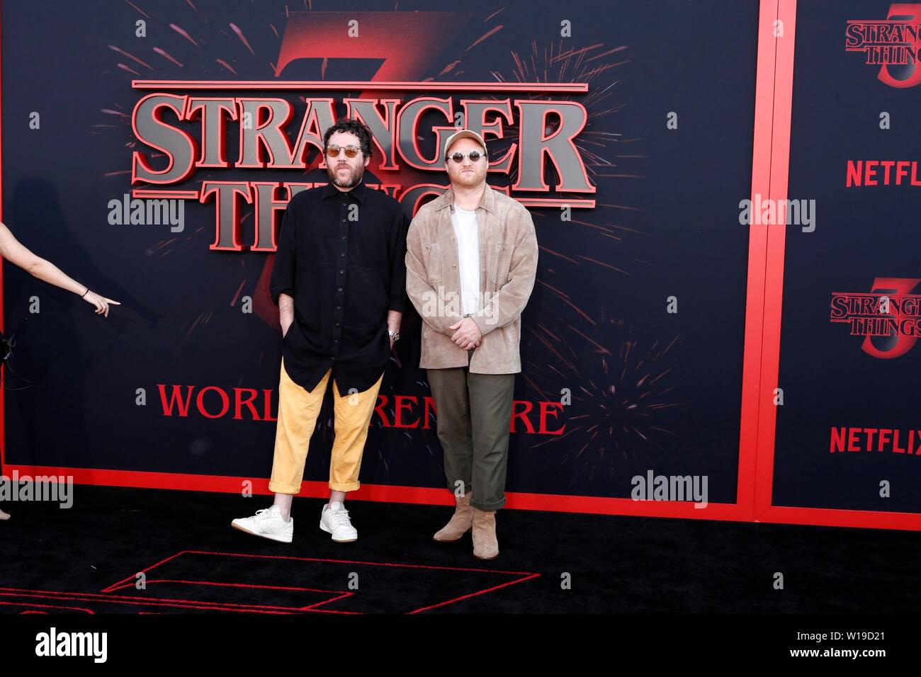Kyle Dixon, Michael Stein at arrivals for STRANGER THINGS 3 Season ...