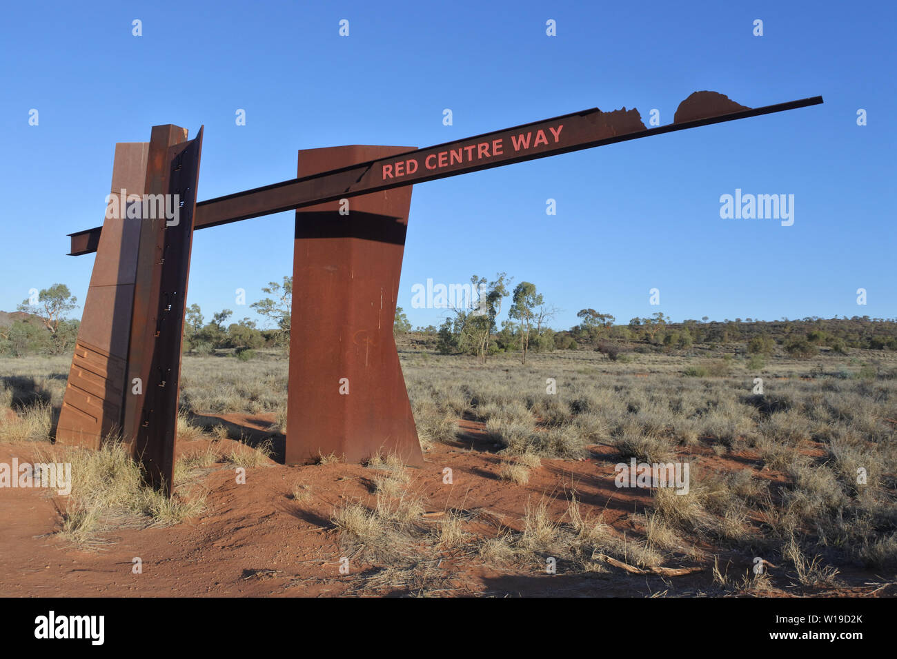 Red Centre Way And Australia High Resolution Stock Photography and ...