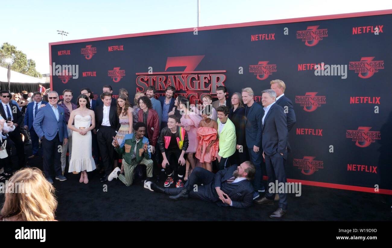 Stranger Things, Cast at arrivals for STRANGER THINGS 3 Season Premiere ...